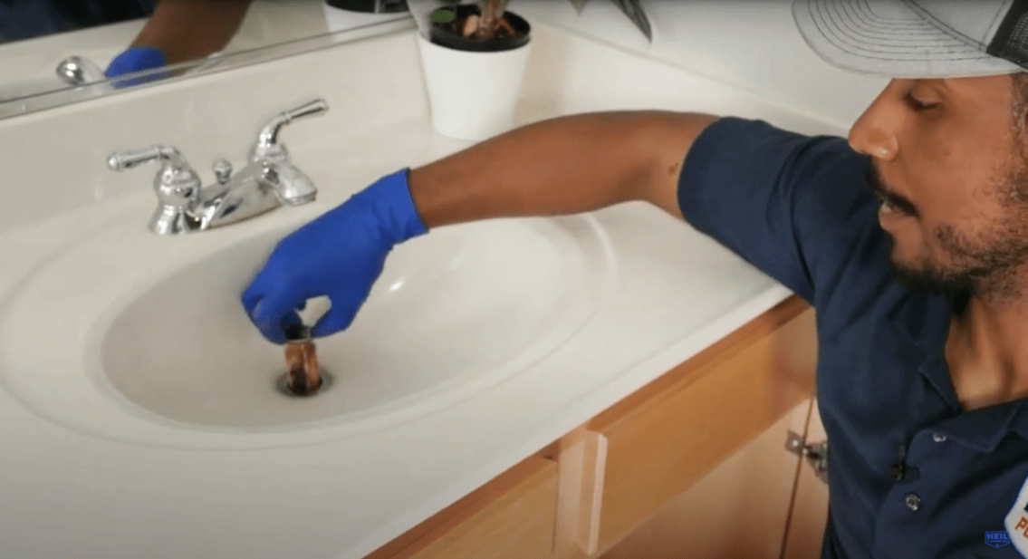 How to Unclog a Bathroom Sink — 2 Easy DIYs — Heil Plumbing